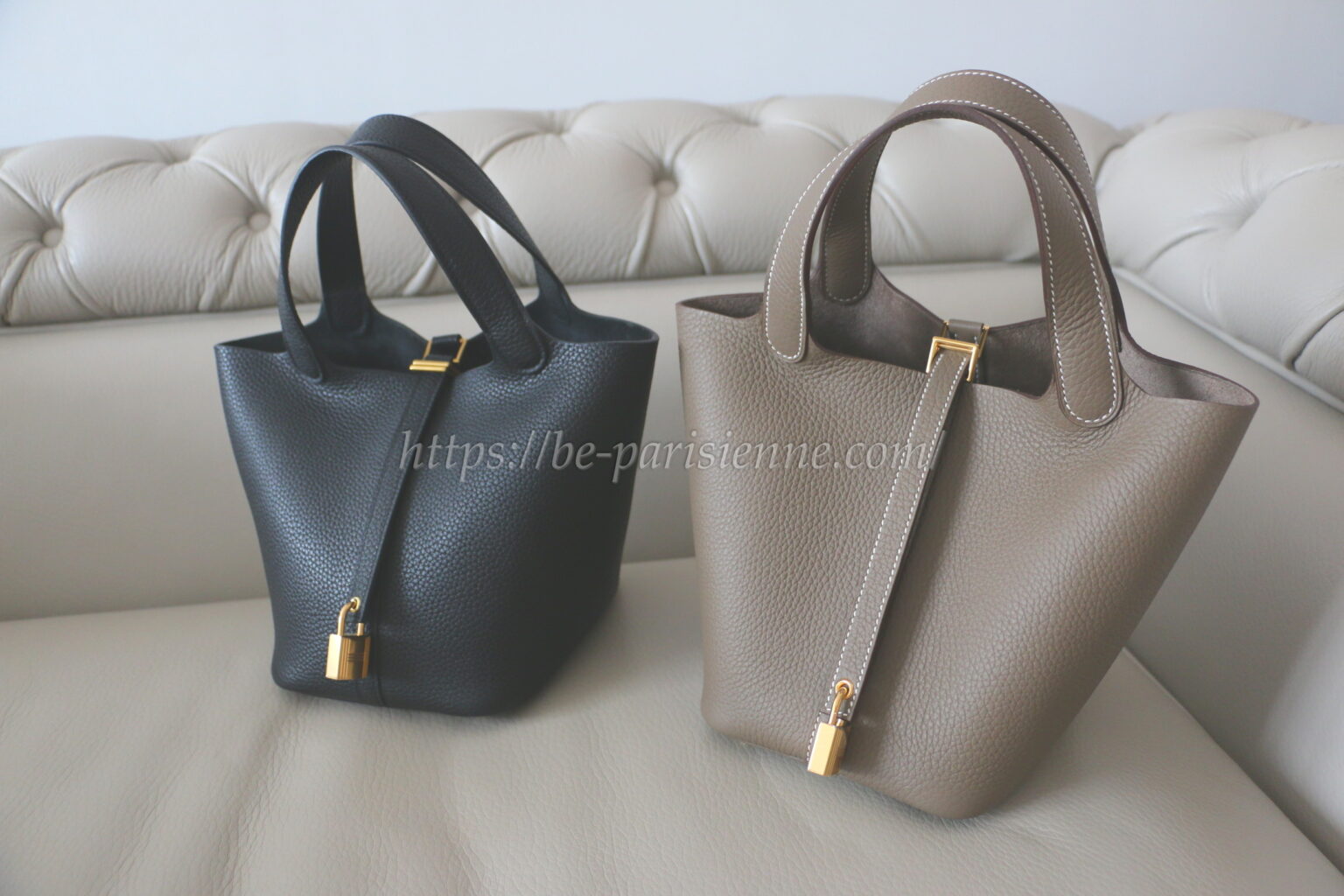 ピコタンとピコタン風（キューブバッグ）の違いまとめ 続き – パリからラグジュアリーな毎日をお届け！Be Parisienne